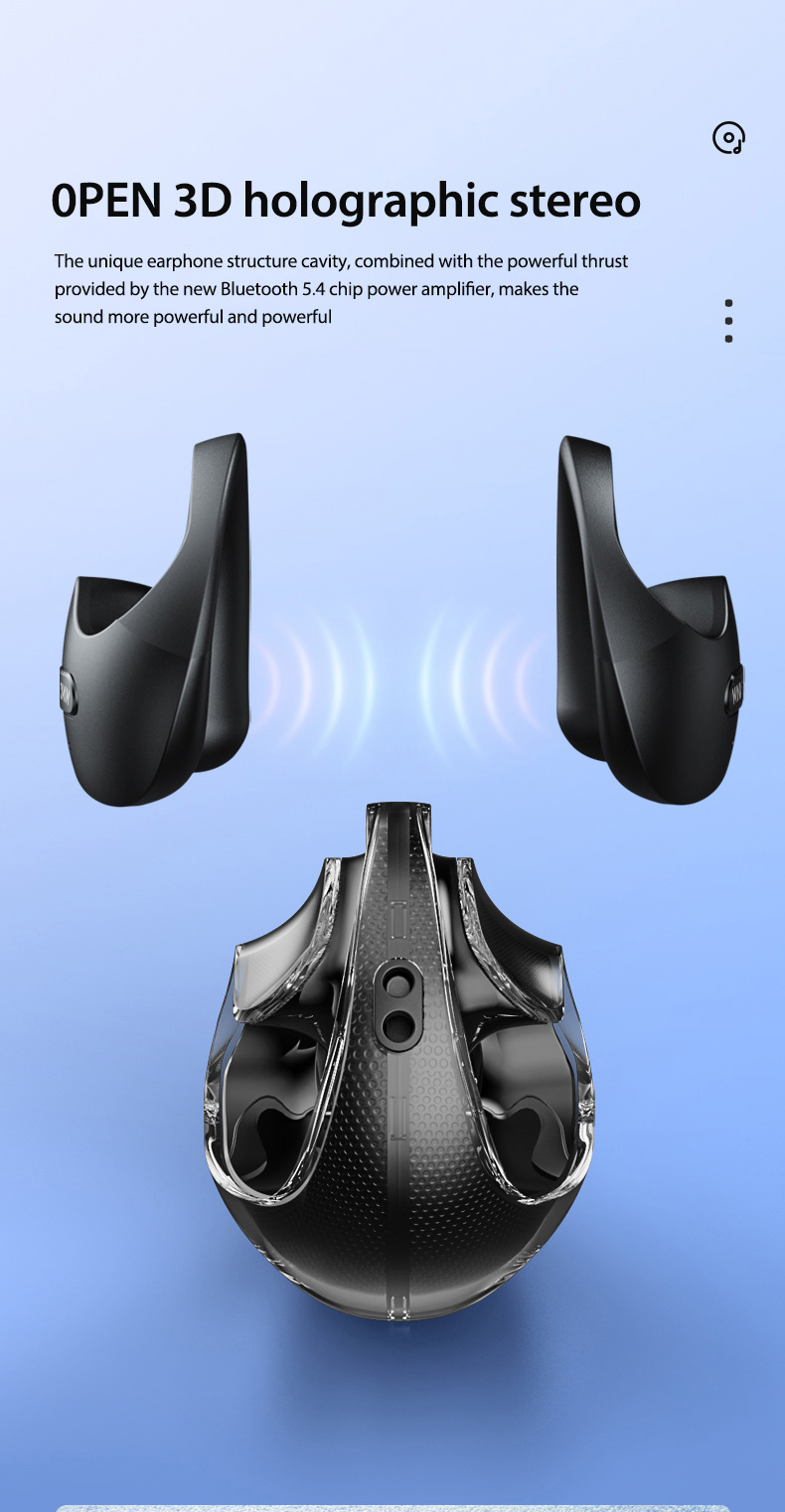 MINISO X15 Pro OWS Bluetooth Earphones Sport Wireless Headphones with ...