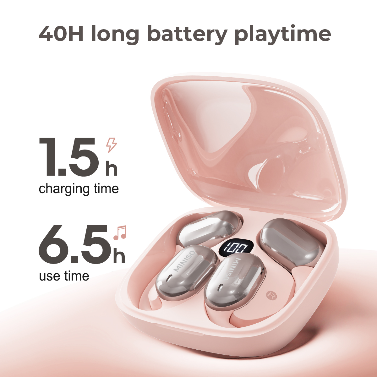 MINISO X23 Bluetooth earphones Open Ear Wireless Sports Headphones ...