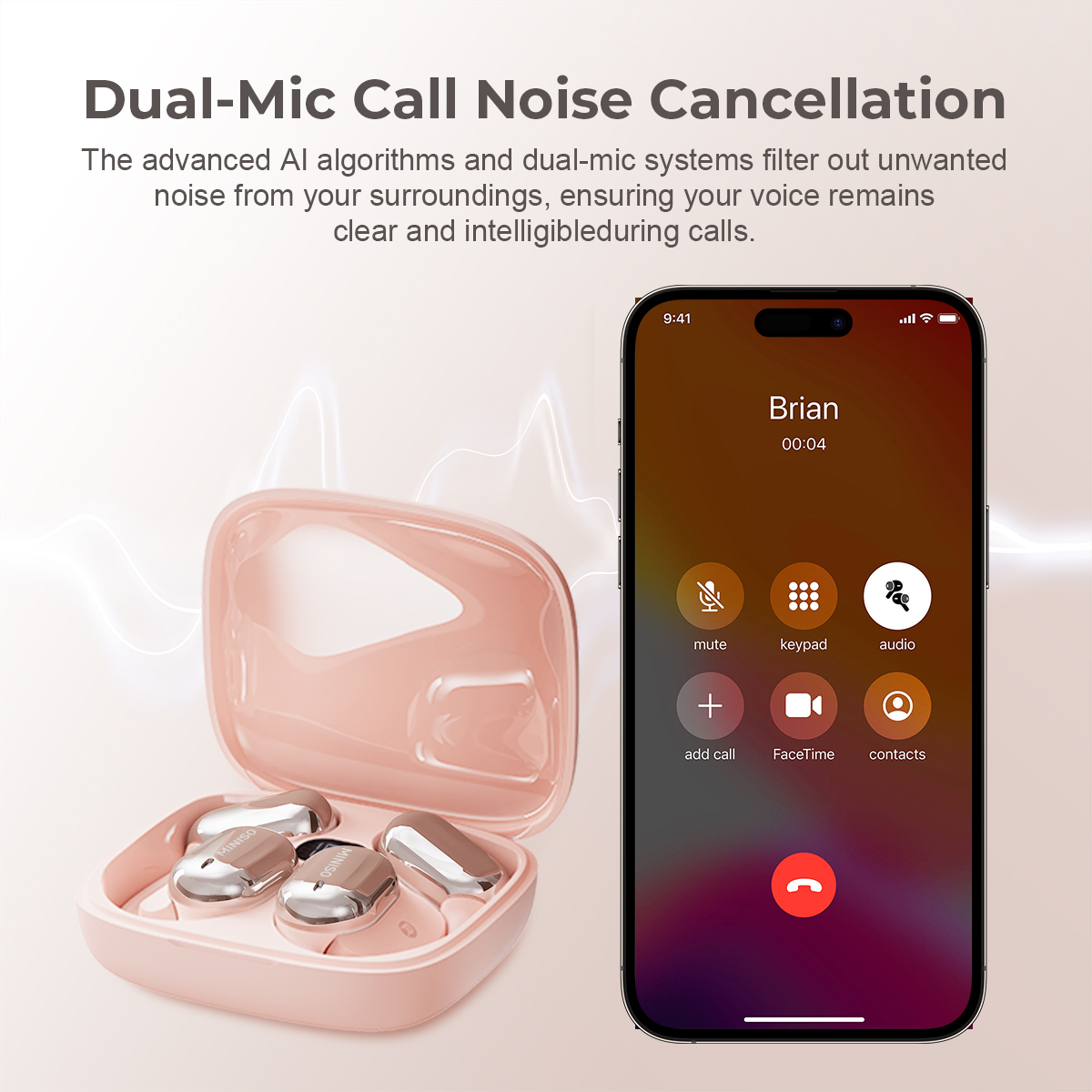 MINISO X23 Bluetooth earphones Open Ear Wireless Sports Headphones ...