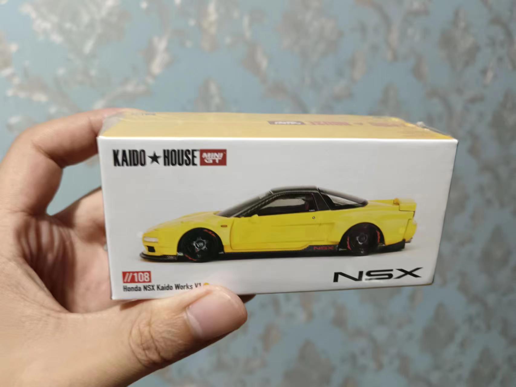 Kaido House + MINIGT Honda NSX Kaido WORKS V1 KHMG108 Alloy Car Model ...