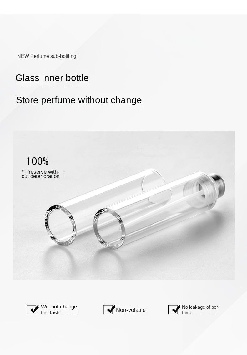 Luxury6ml Perfume Bottle / Bottom Filling Travel Portable/Mini Perfume ...