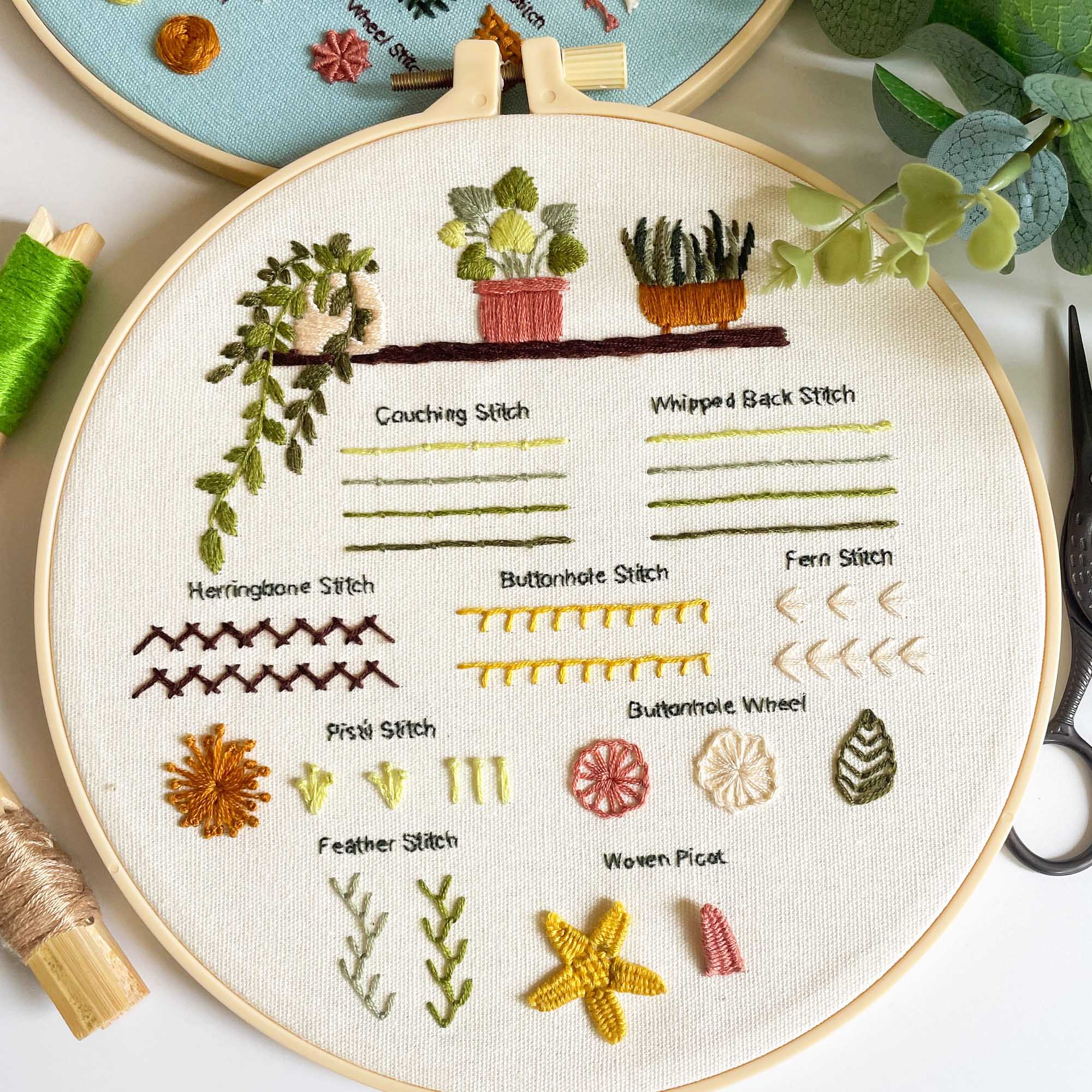 3 Embroidery kit for Beginners, Embroidery Starter Kits to Learn 30 ...