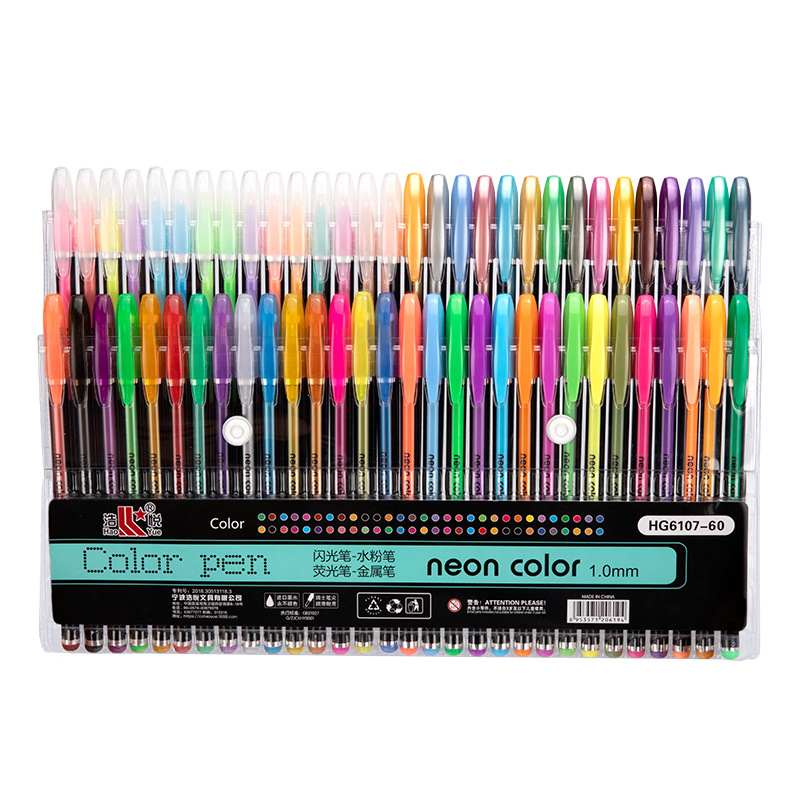 Mini 12 color 24 color glitter pen candy color marker pen set ...