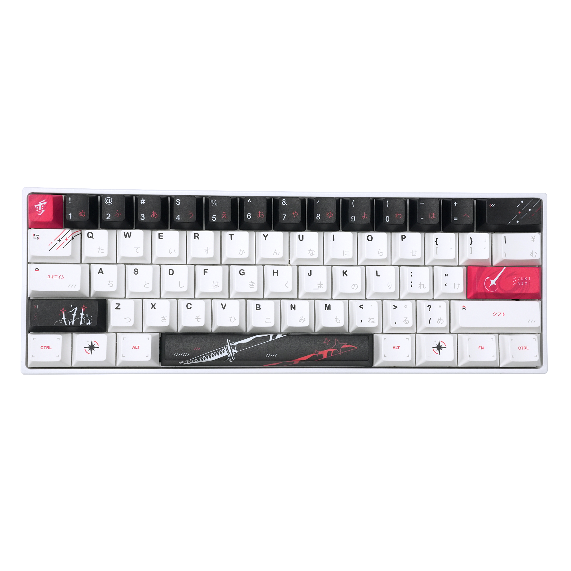 XVX yuki aim keycaps Cherry Profile Dye-Sub PBT Keycap Set (135-Key) | Shopee Philippines