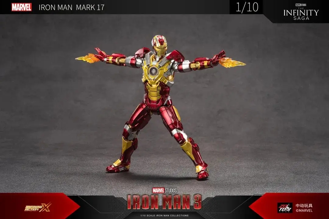 ZD Toys Iron Man Series Blacklash Figures 1/10 MK33 MK39 MK17 MK21Action Figurines Movie Statue ...