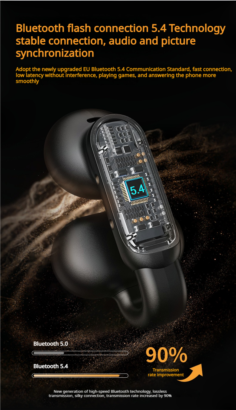 Monster Open Ear AC601 Noise-Cancelling Bluetooth Earphone Sport ...