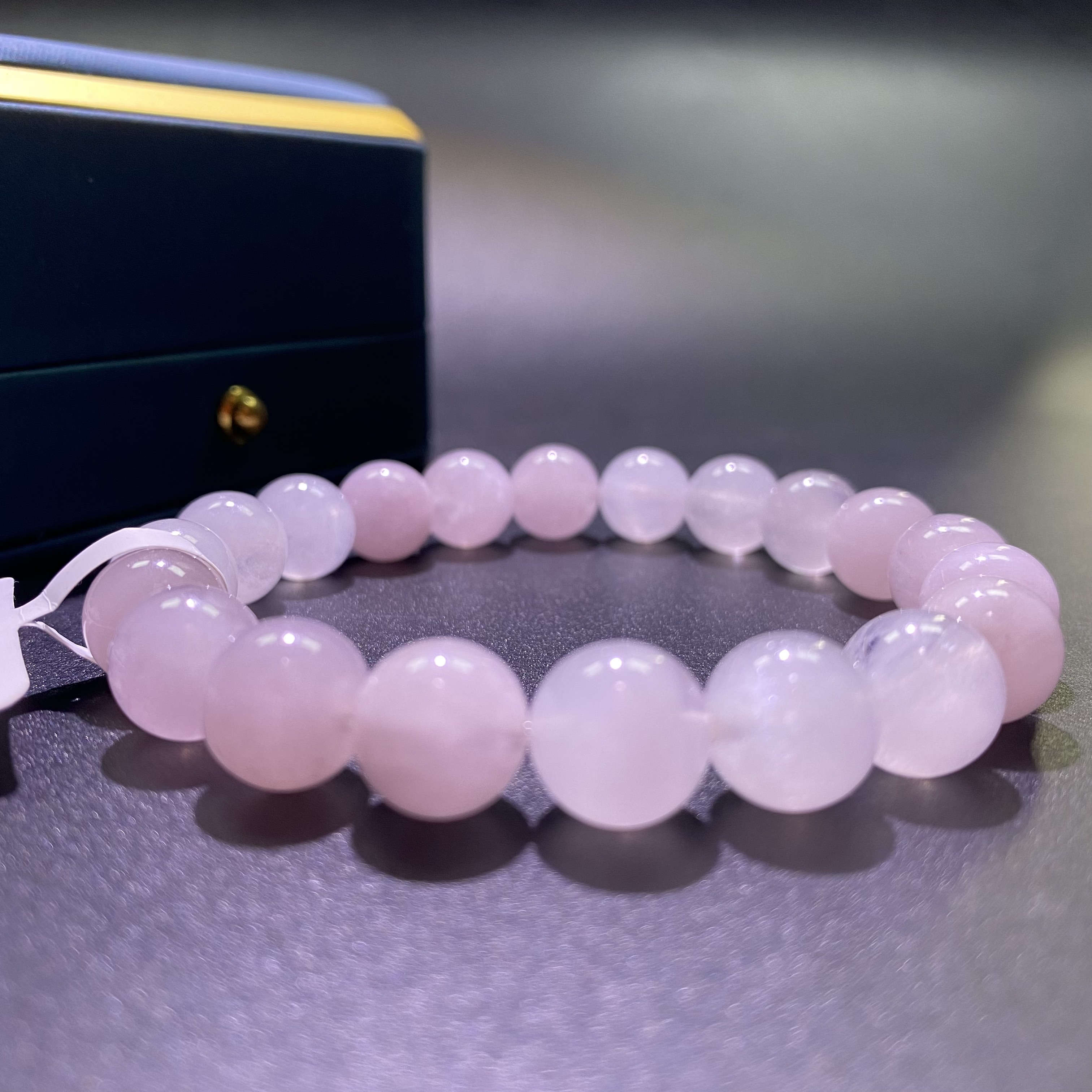 HANLE natural jelly pink beryl morganite bracelet with certificate and ...