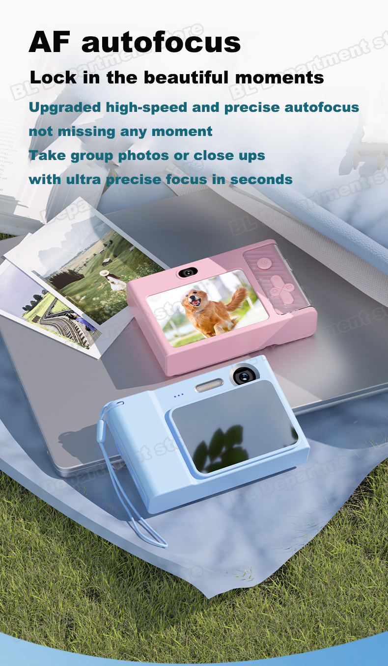 4K digi cam Beginner's camera with mirror 48MP HD Autofocus Camera ...