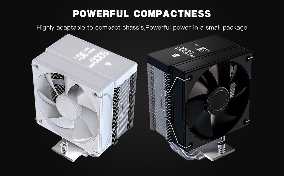 Jungle Leopard AF400S / AF401-DGT / KF401-DGT Digital CPU Cooler Black ...