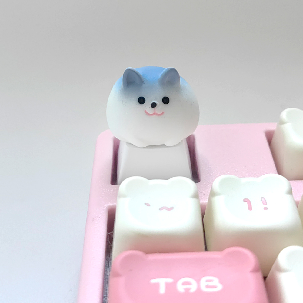 Personalized Creative Keycaps Cute Cartoon Animals Translucent OEM ...