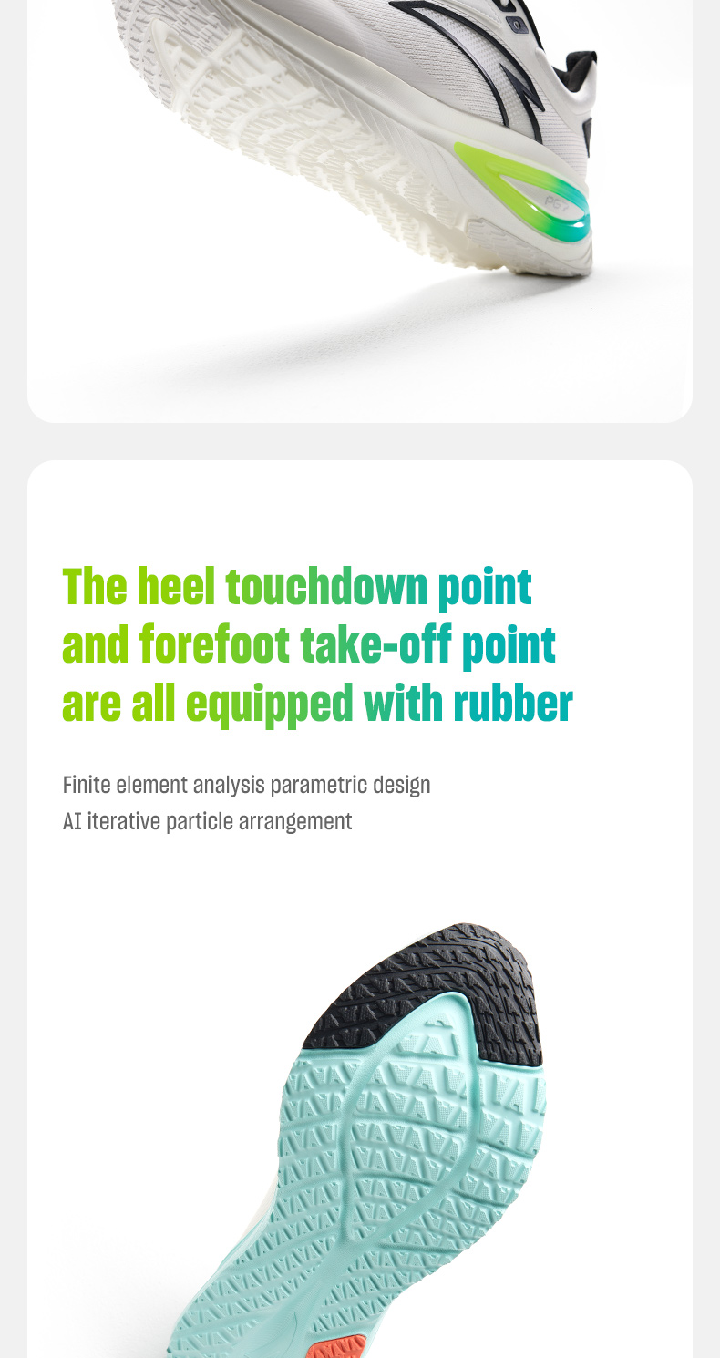 ANTA Men Journey PG 7 Running Shoes Cushioning Rebound Shock-Absorpted ...