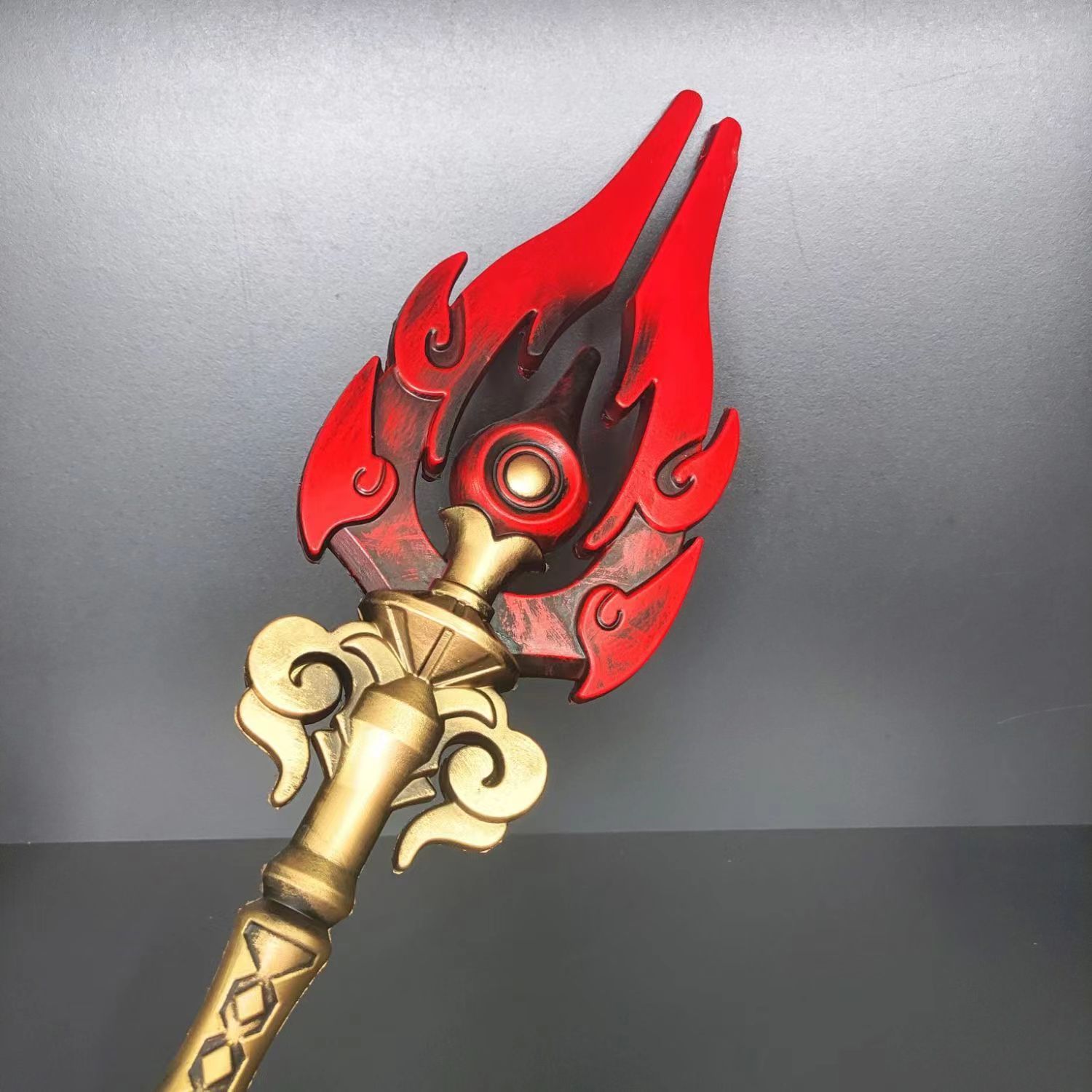 Genshin Impact COS Sword mist cut back light Thunder General Walnut ...