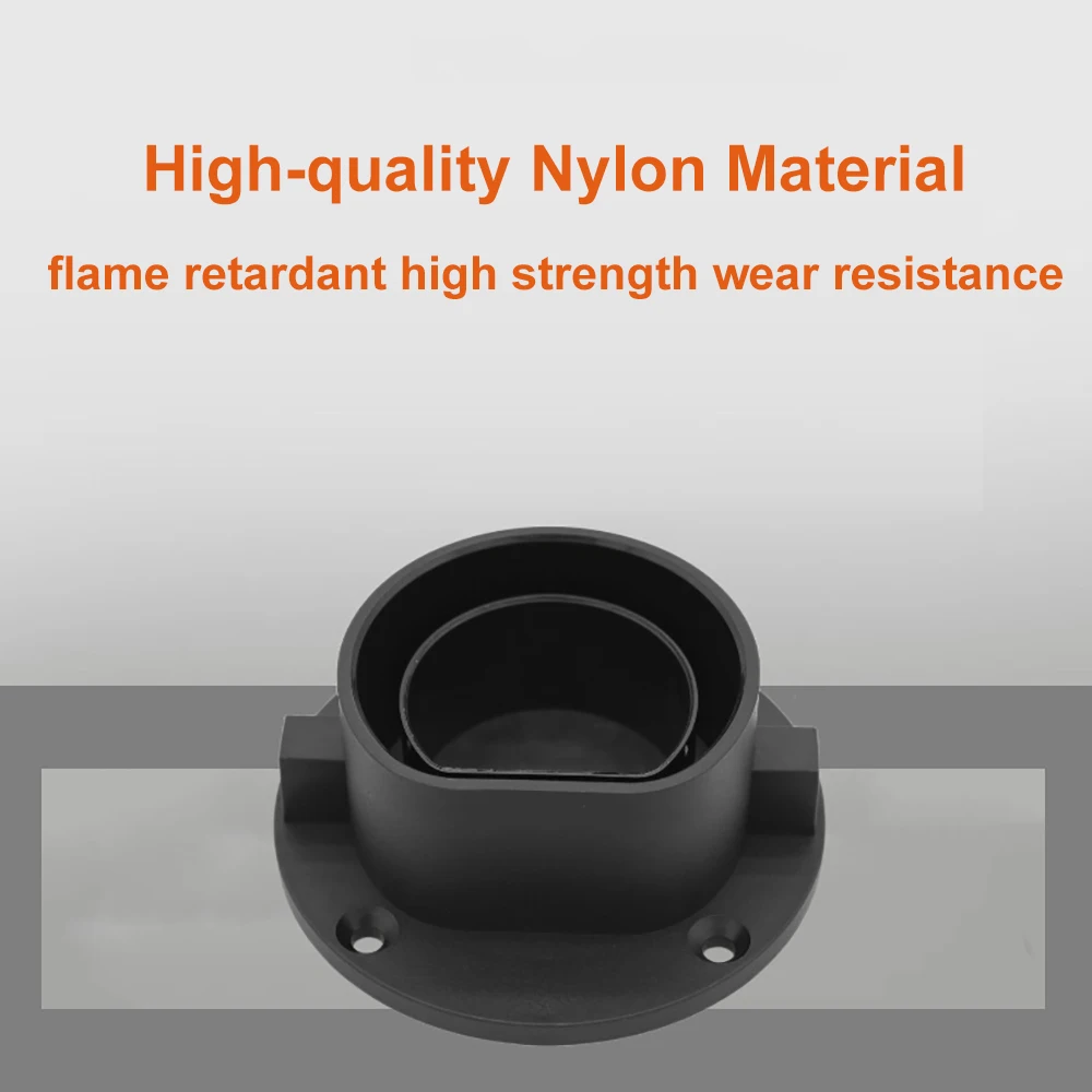 EV Charger Bracket Leather Case Base Type 2 EV Plug Wall Mount EVSE ...