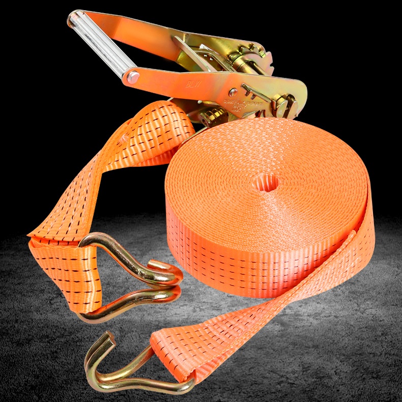 10M/8M/6M /4M Cargo Strap 4cm Heavy Duty Adjustable Ratchet Cargo Tie ...