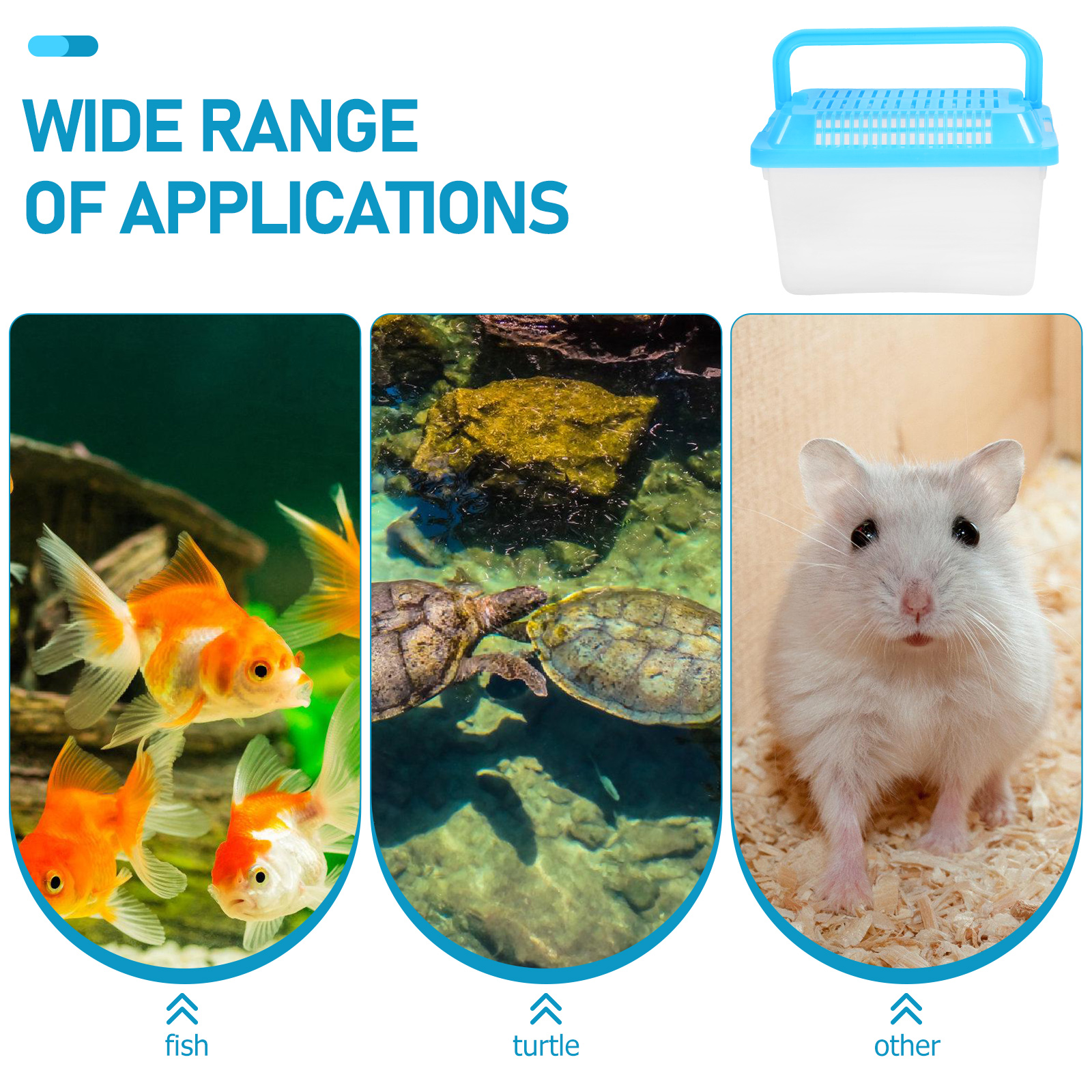 [READY STOCK] Plastic Fish Tank Small Critters and Creatures Goldfish ...