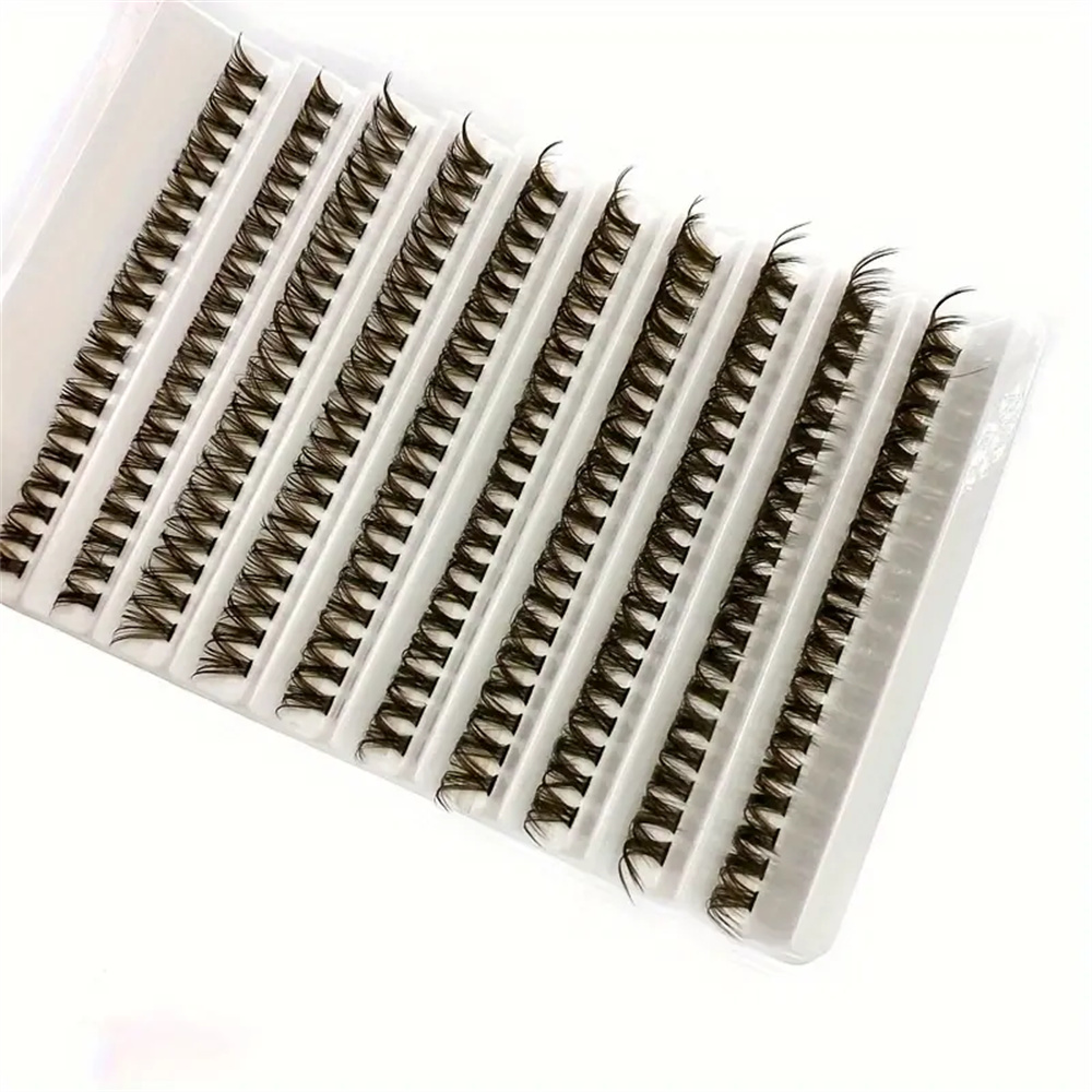 200 Pcs Colorful Cluster Lashes, Individual Lashes Extension Natural ...