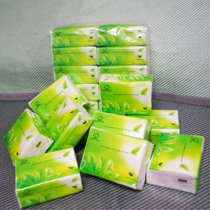 green tea facial tissue 16/20/24/30 packs soft and comfortable napkin ...