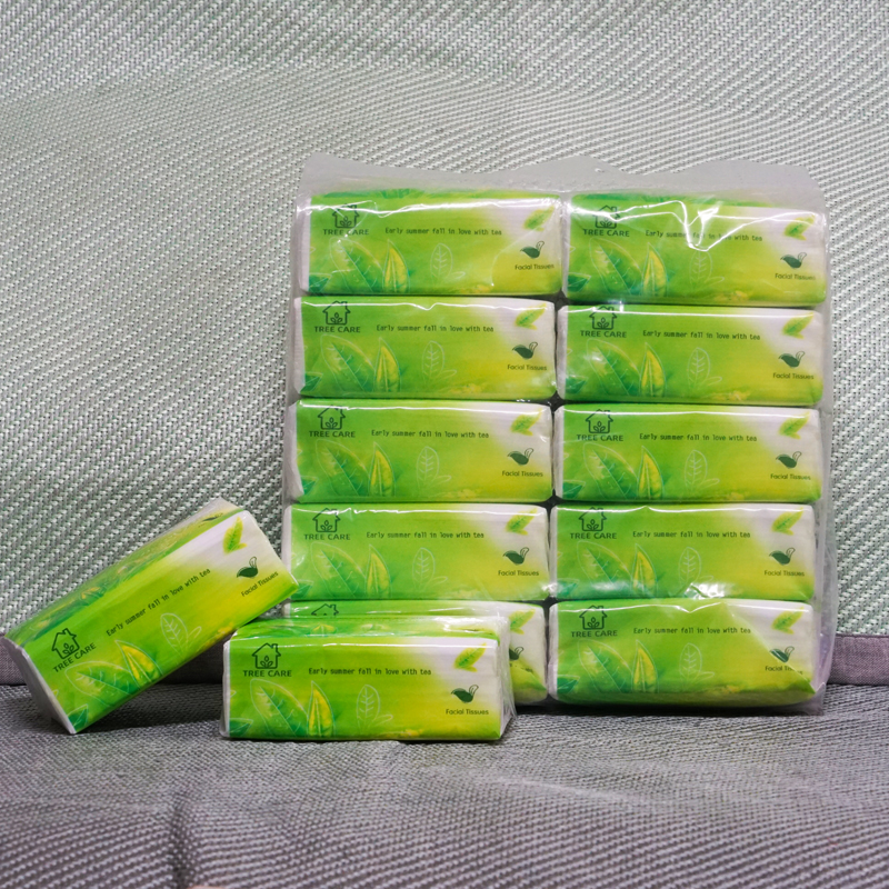 green tea facial tissue 16/20/24/30 packs soft and comfortable napkin ...