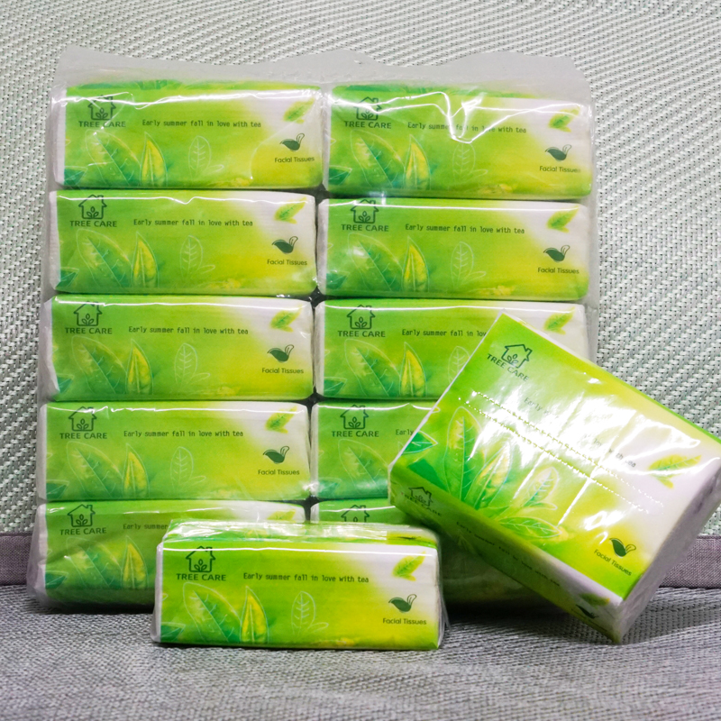green tea facial tissue 16/20/24/30 packs soft and comfortable napkin ...