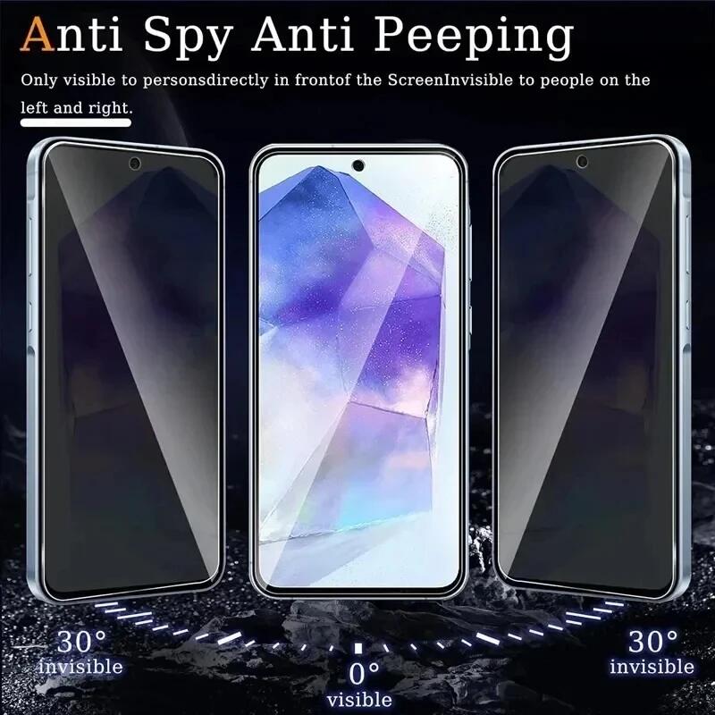 2Pcs Privacy Screen Protector For Samsung A55 A35 A54 A15 A34 A13 A14 ...