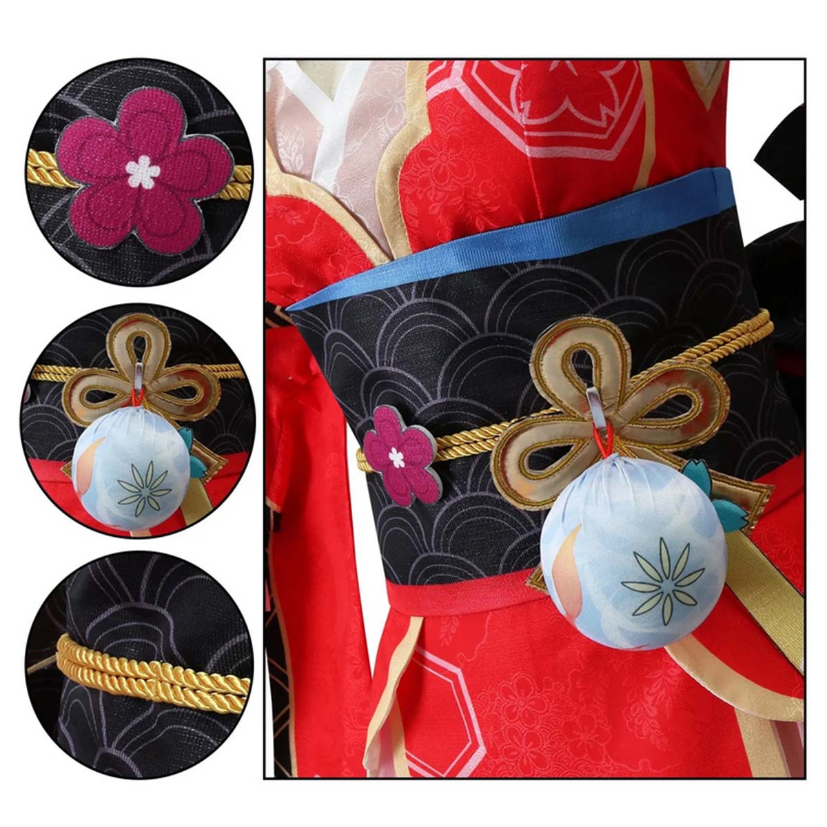 Honkai Star Rail Costume Full Set Mask Wig Sparkle Cosplay Women Role ...