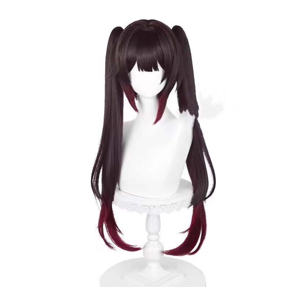 Honkai: Star Rail HSR Sparkle Cosplay Wig 72cm Long Brown Red Gradient ...