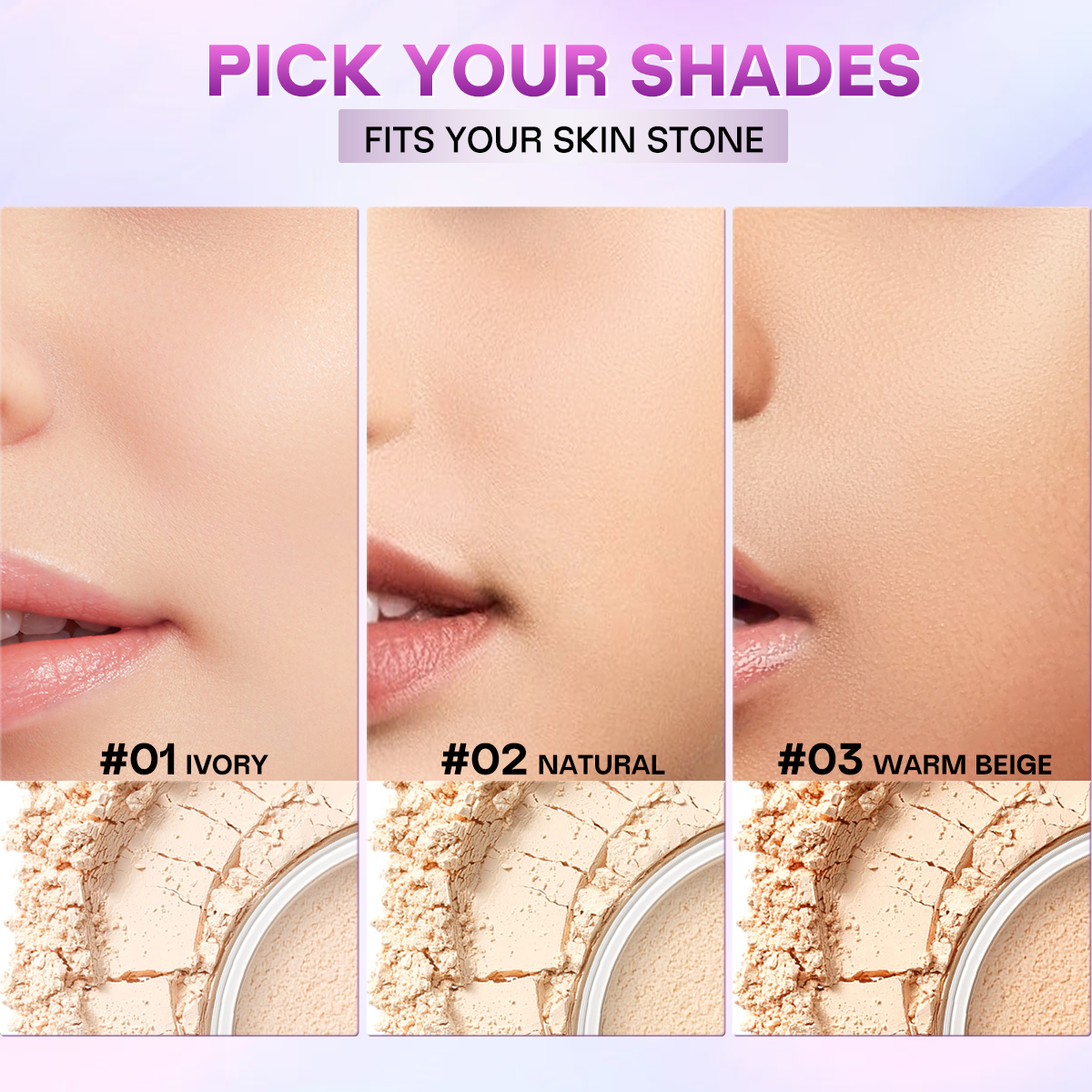 MINIMELI Loose Powder Oil Control Setting Waterproof Matte Everlasting ...