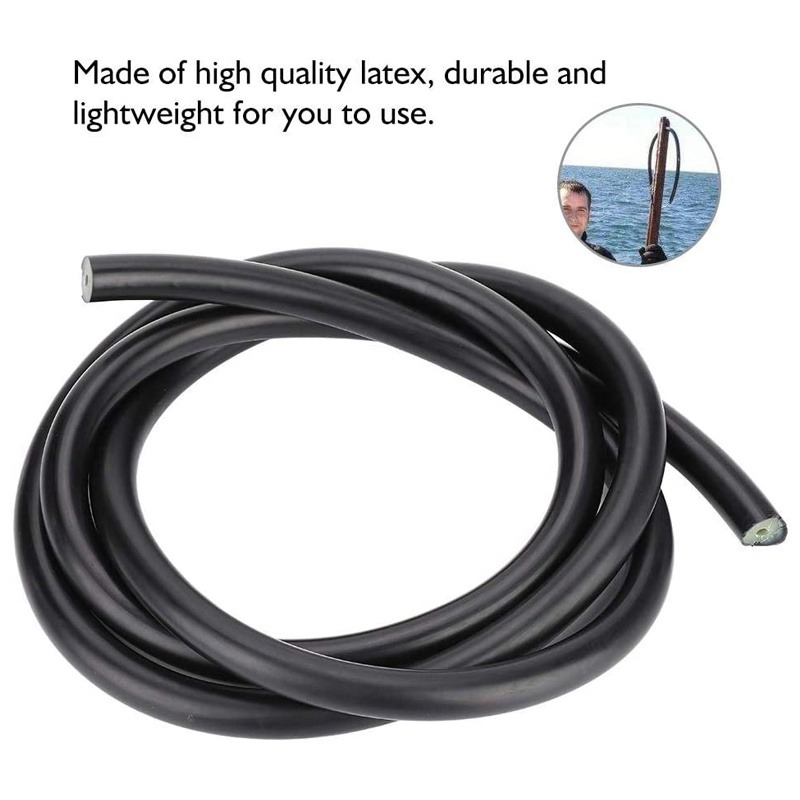 1M Speargun Rubber For Fishing/3*10mm/3*12mm/3*14mm/Harpoon Fishing ...