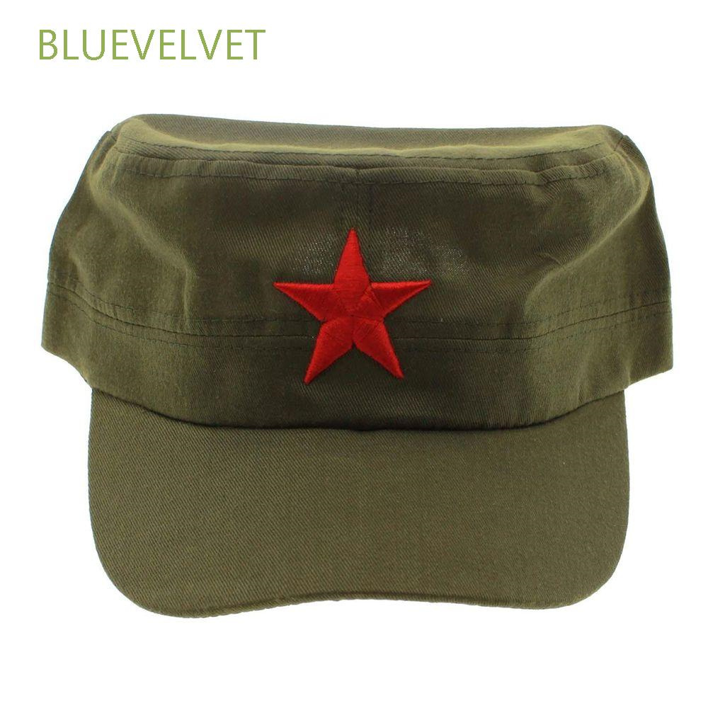 One Piece Five-pointed Star Green Five-pointed Star Hat Canvas Twill ...