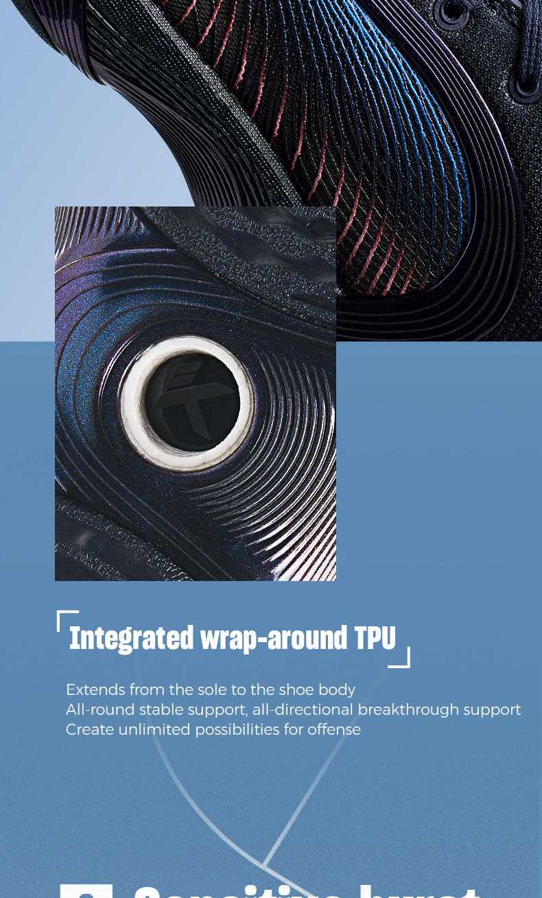 ANTA Men KT Three Point Rain 2 Basketball Shoes Outdoor Nitroedge ...