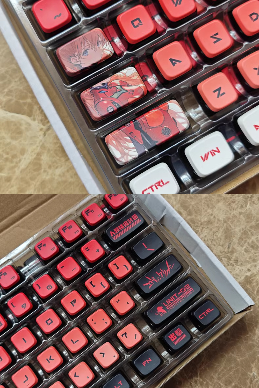 Pokemon Gengar Pudding Keycap OEM Profile PBT EVA Asuka Kuromi Frieren ...