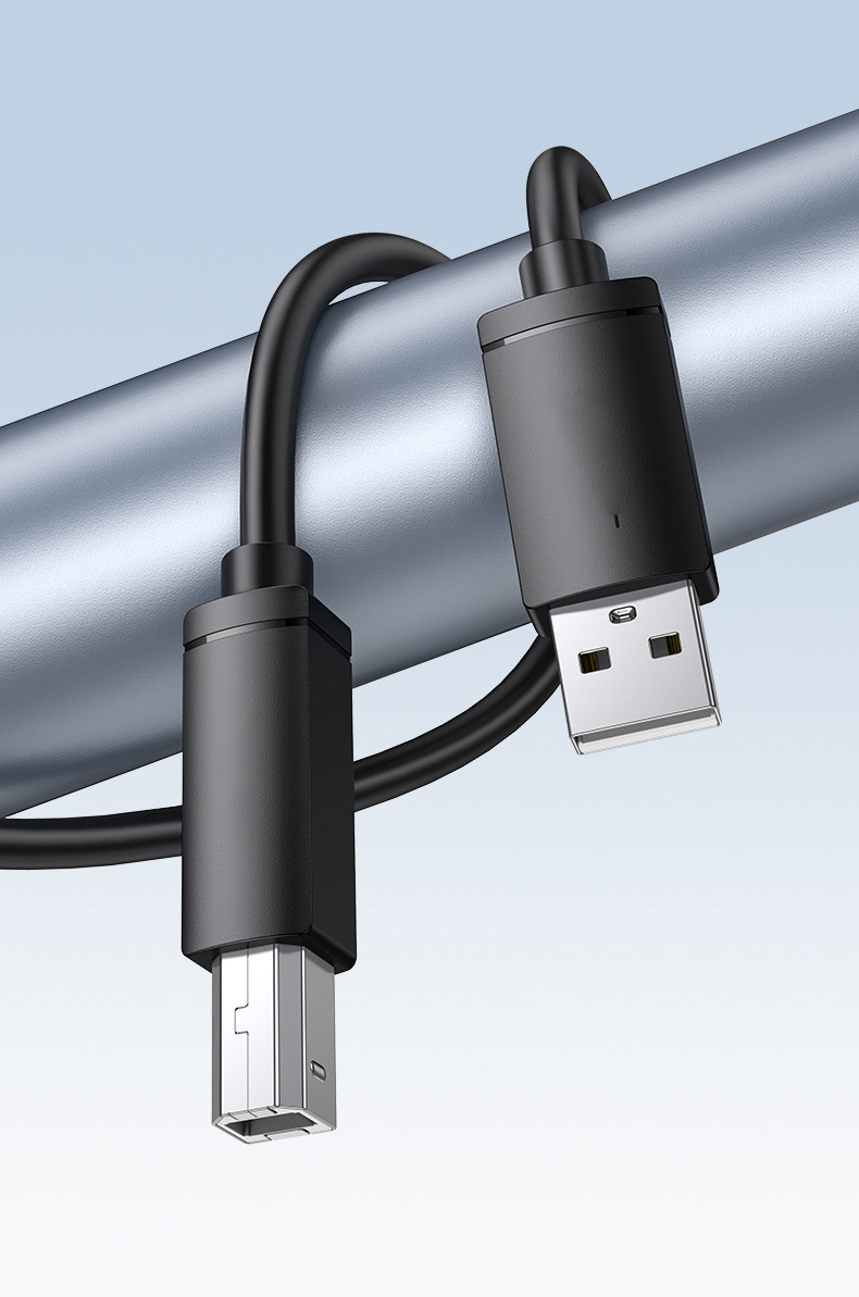 USB2.0 Print Cable Universal Edition USB A Male to B Male Printer ...
