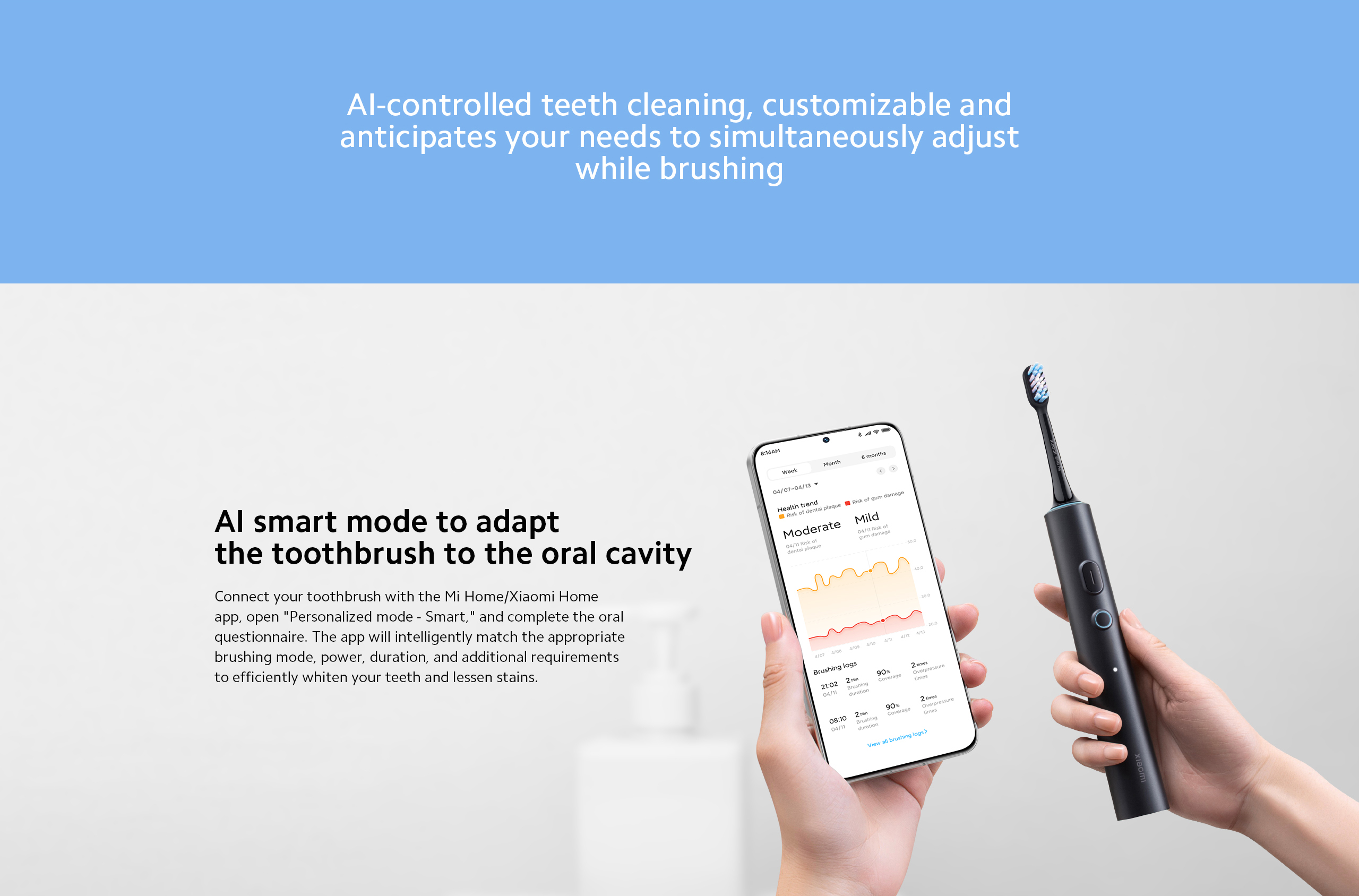 Xiaomi Smart Electric Toothbrush T501 Global Version | Shopee Philippines