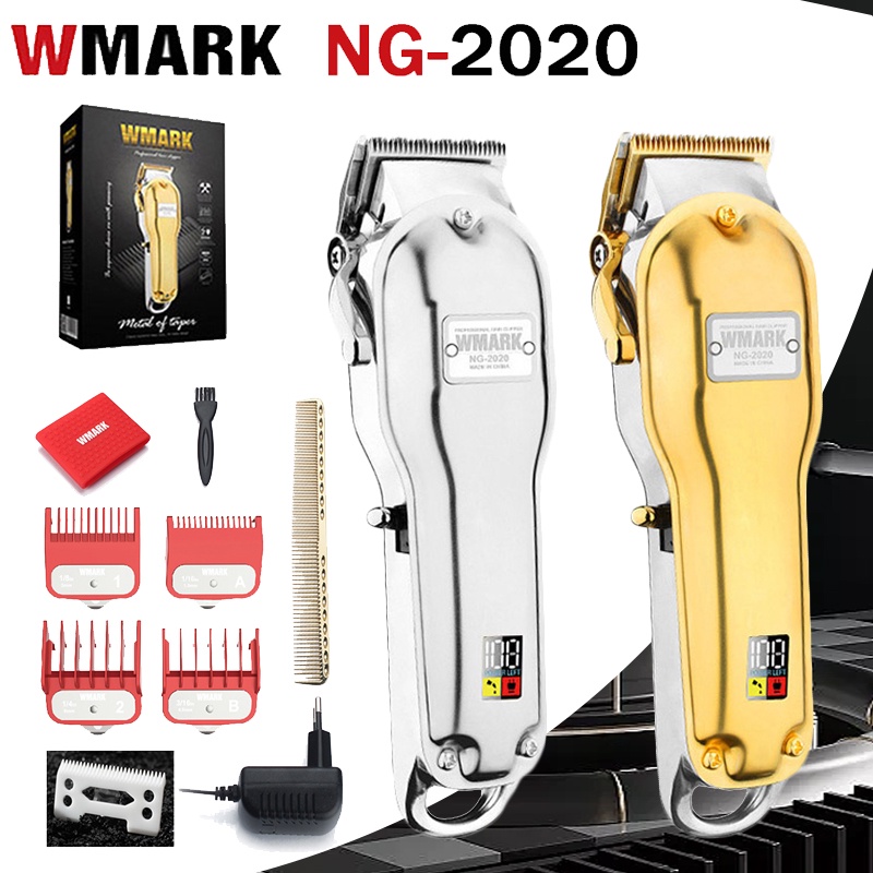 WMARK Rechargeable Hair Trimmer Adjustable All-metal Desgin Men's ...