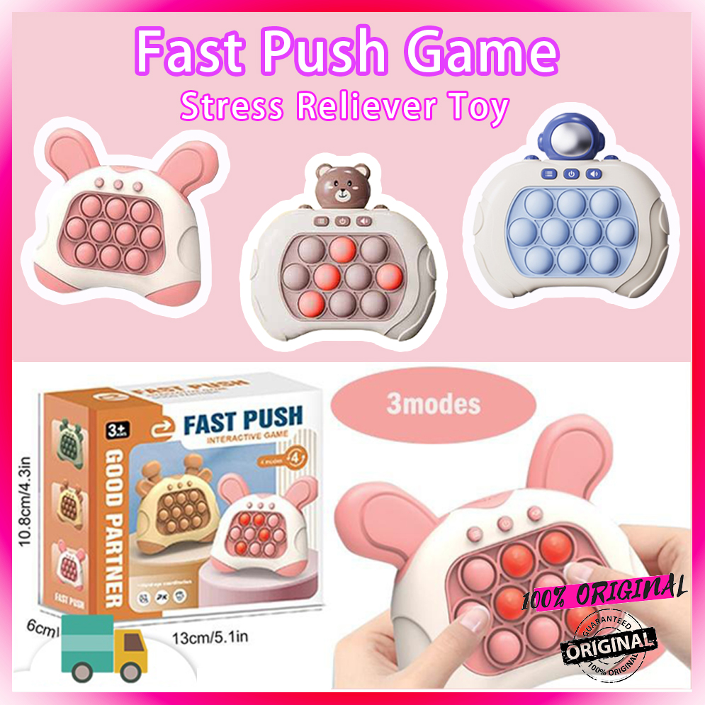 Pop It Game Fast Push Pop It Toys Pop It Game Machine Fidget Toy Fast ...