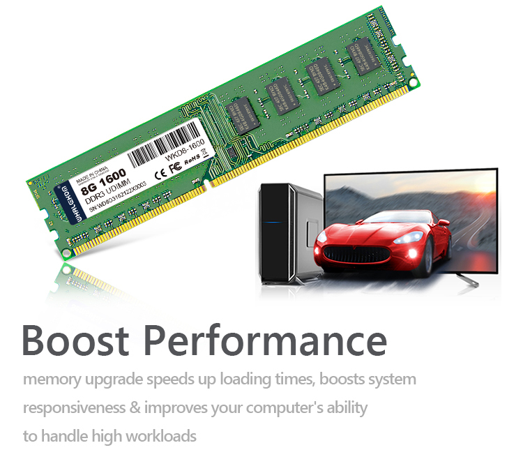 RAM DDR3 For Desktop High Performance Full Compatible Memoria RAM DDR3 ...