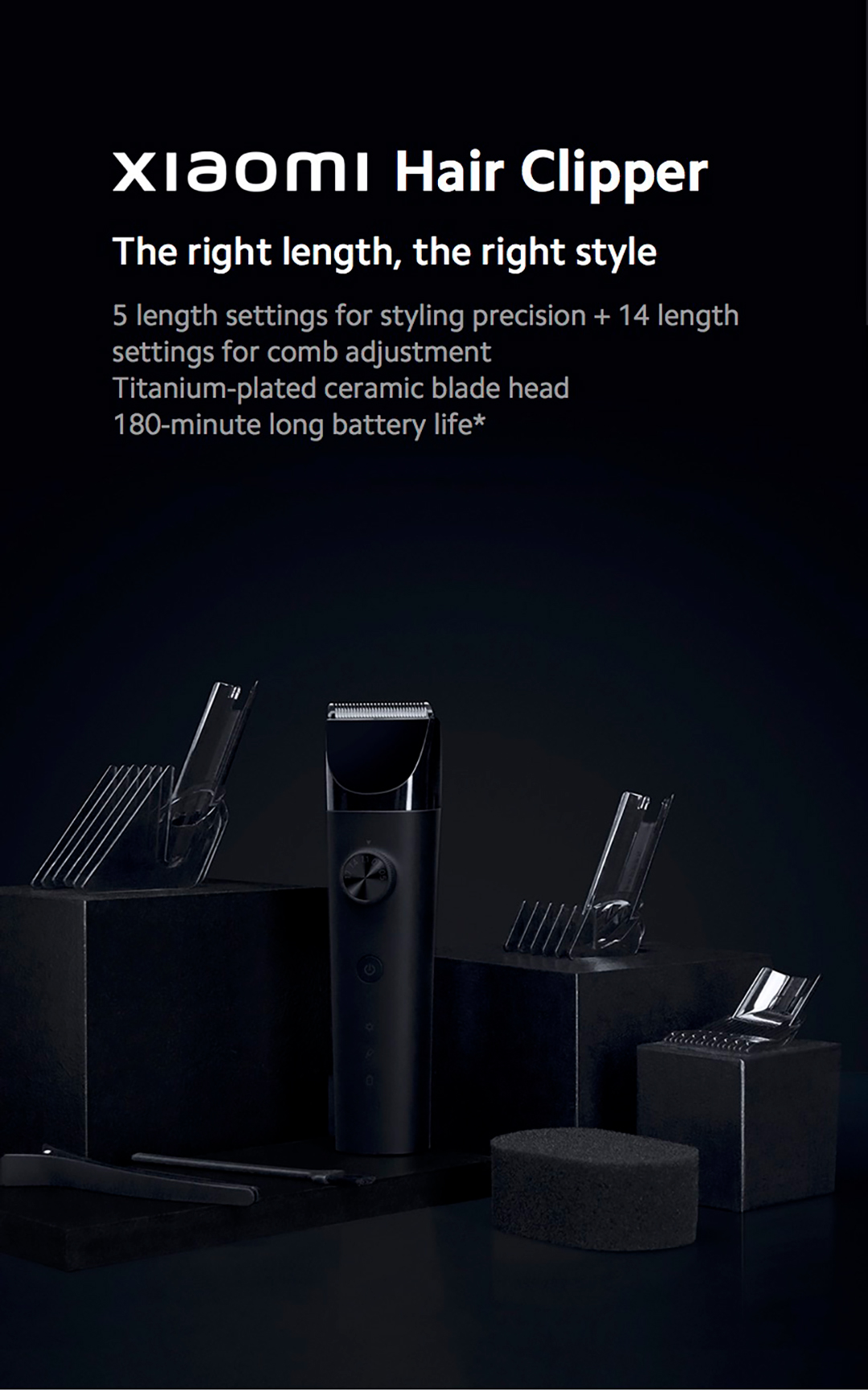 Xiaomi Hair Clipper Global Version | Shopee Philippines