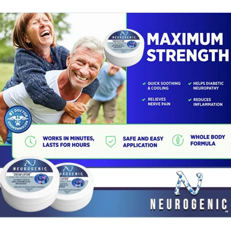 NEUROGENIC CREAM ORIGINAL - Nerve & Muscle Pain Relief and Recovery-50g ...