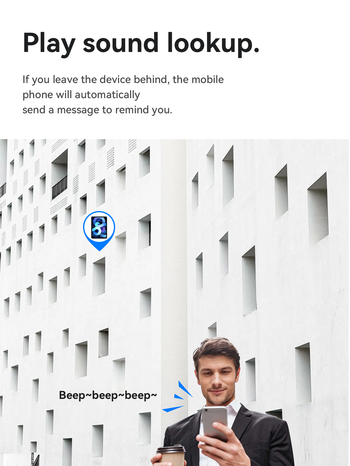 [in stock] HOCO 100% original E91 Wireless Intelligent Positioning Anti ...