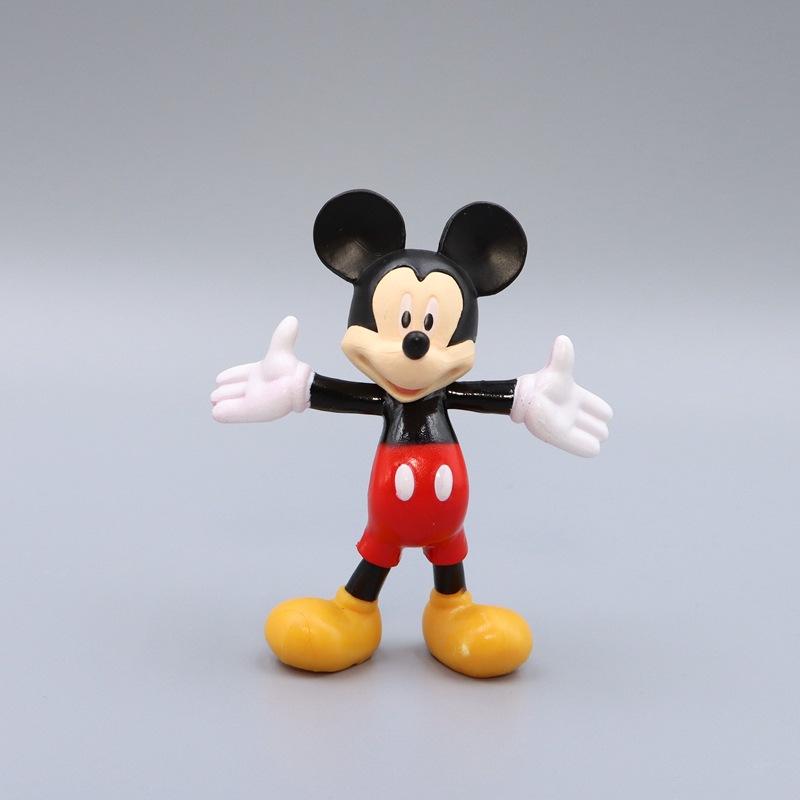 1Pcs 3-8cm Anime Cartoon Mickey Mouse Figure Golden Michael Theodore ...