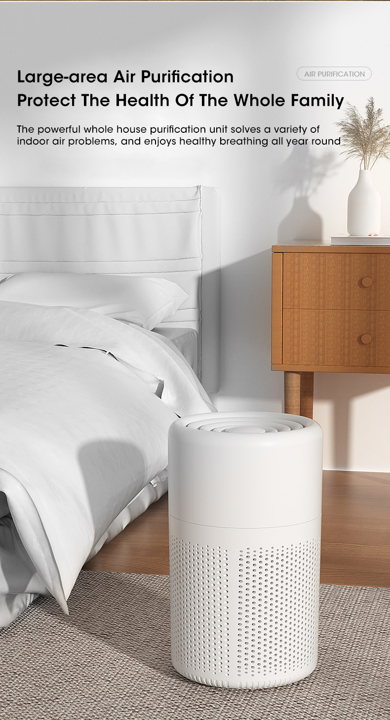 Mini Desktop Air Purifier HEPA Filtered Air Purified Air with Fragrance Negative Ion Purifier ...