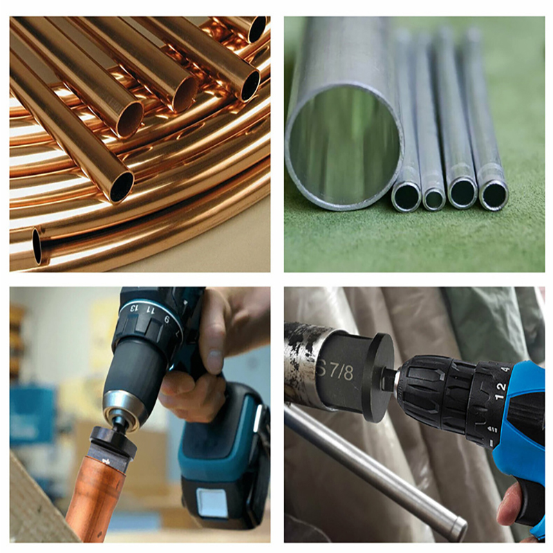 6PCS Triangle/Hexagonal Shank Copper Tube Expander, Hole Expander ...