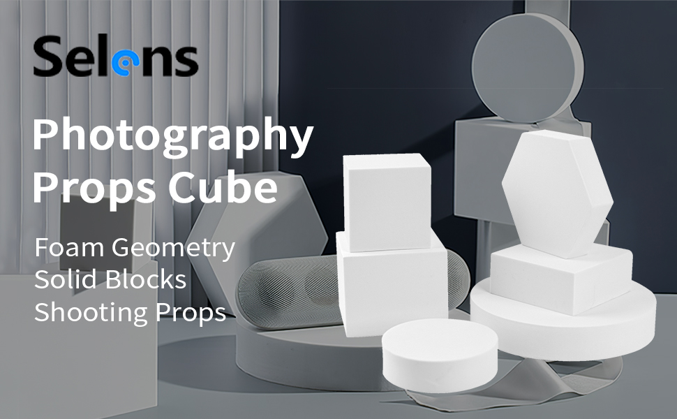 Selens Photography 3D Geometry Ins Props Studio Photo Shooting ...