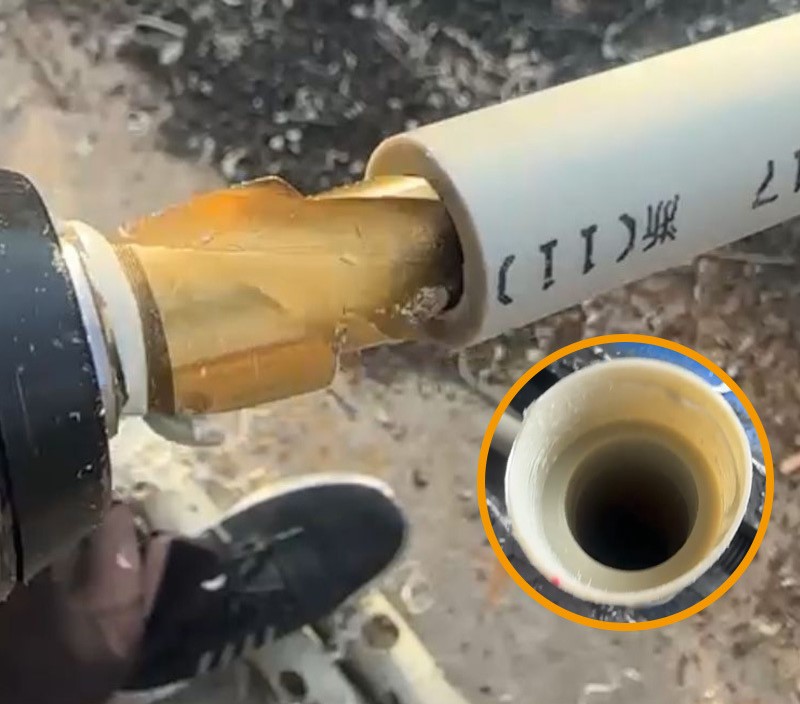 PPR Lifting, Stepped Drill Bit, Hexagon Shank Water Pipe Connection ...