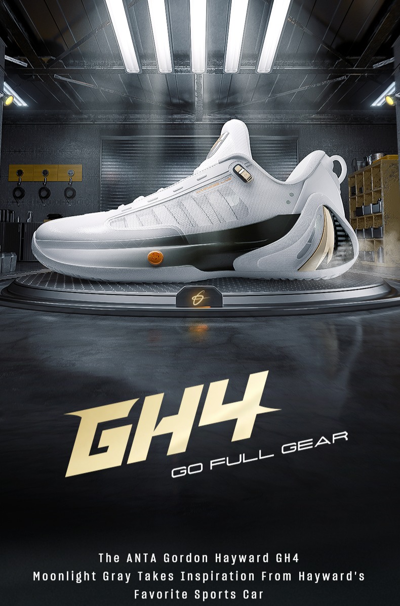 ANTA Men GH4 Gordon Hayward Basketball Shoes Professional Cushioning ...