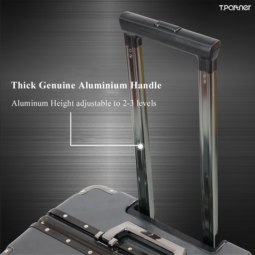[Durable] TITANIUM SERIES Travel Suitcase TSA Lock Aluminum Structure ...