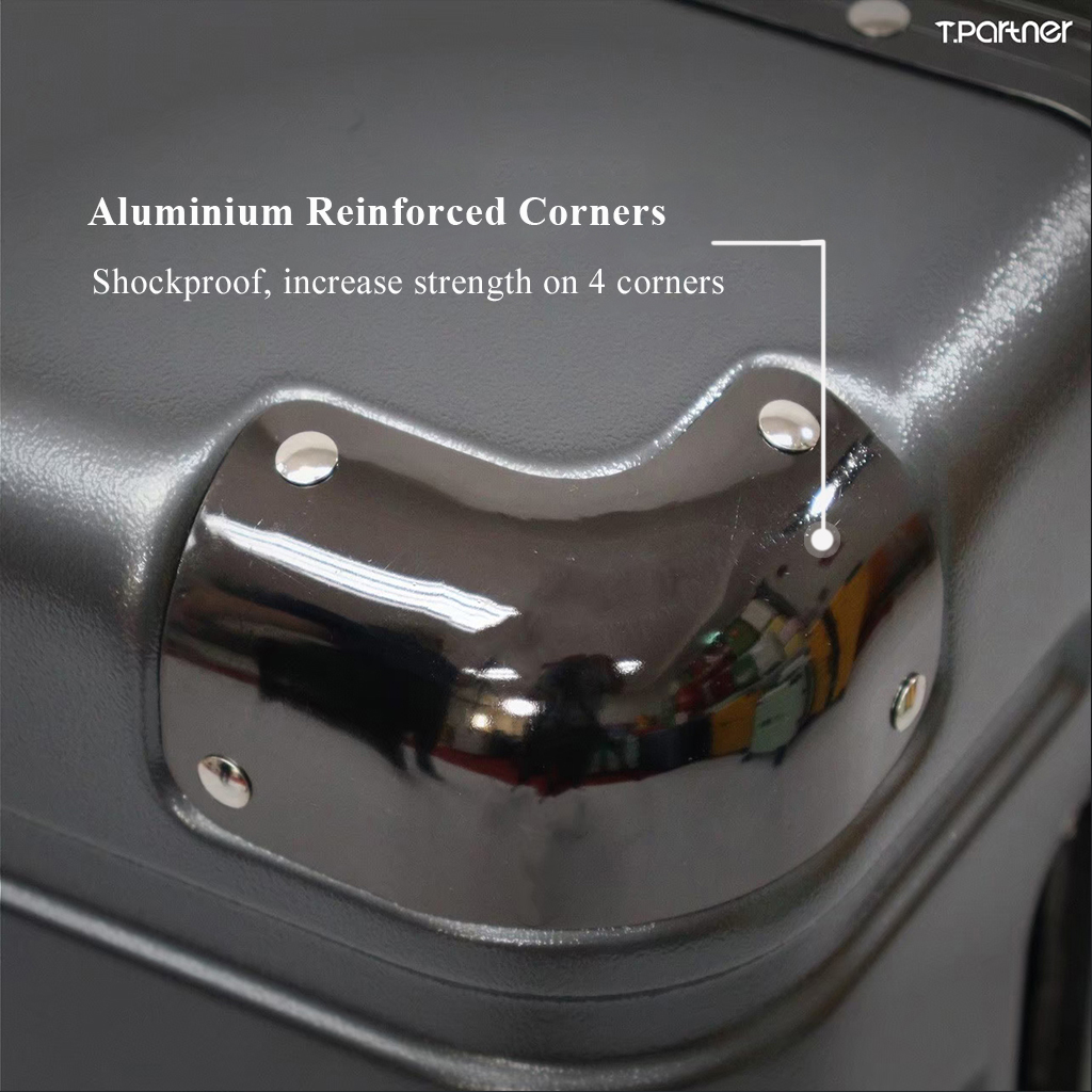 [Durable] TITANIUM SERIES Travel Suitcase TSA Lock Aluminum Structure ...