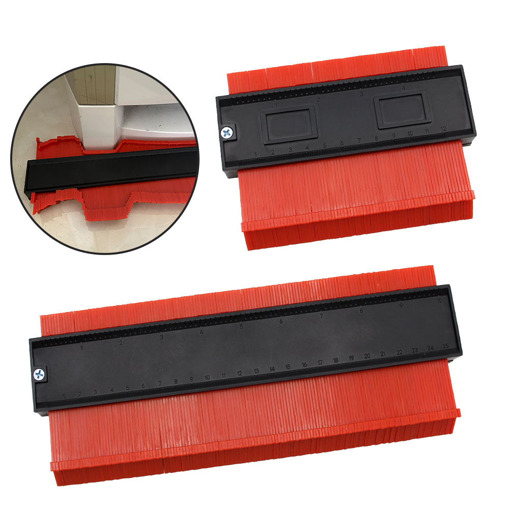 1PC 5In/10In Curved ruler profiler Ultra-Precise Shape Duplicator ...