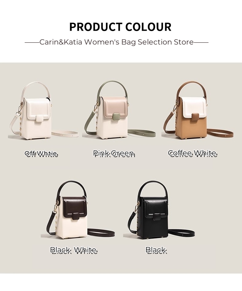 【Carin&Katia】Small bag for woman Cellphone Bag Small Square Bag One ...