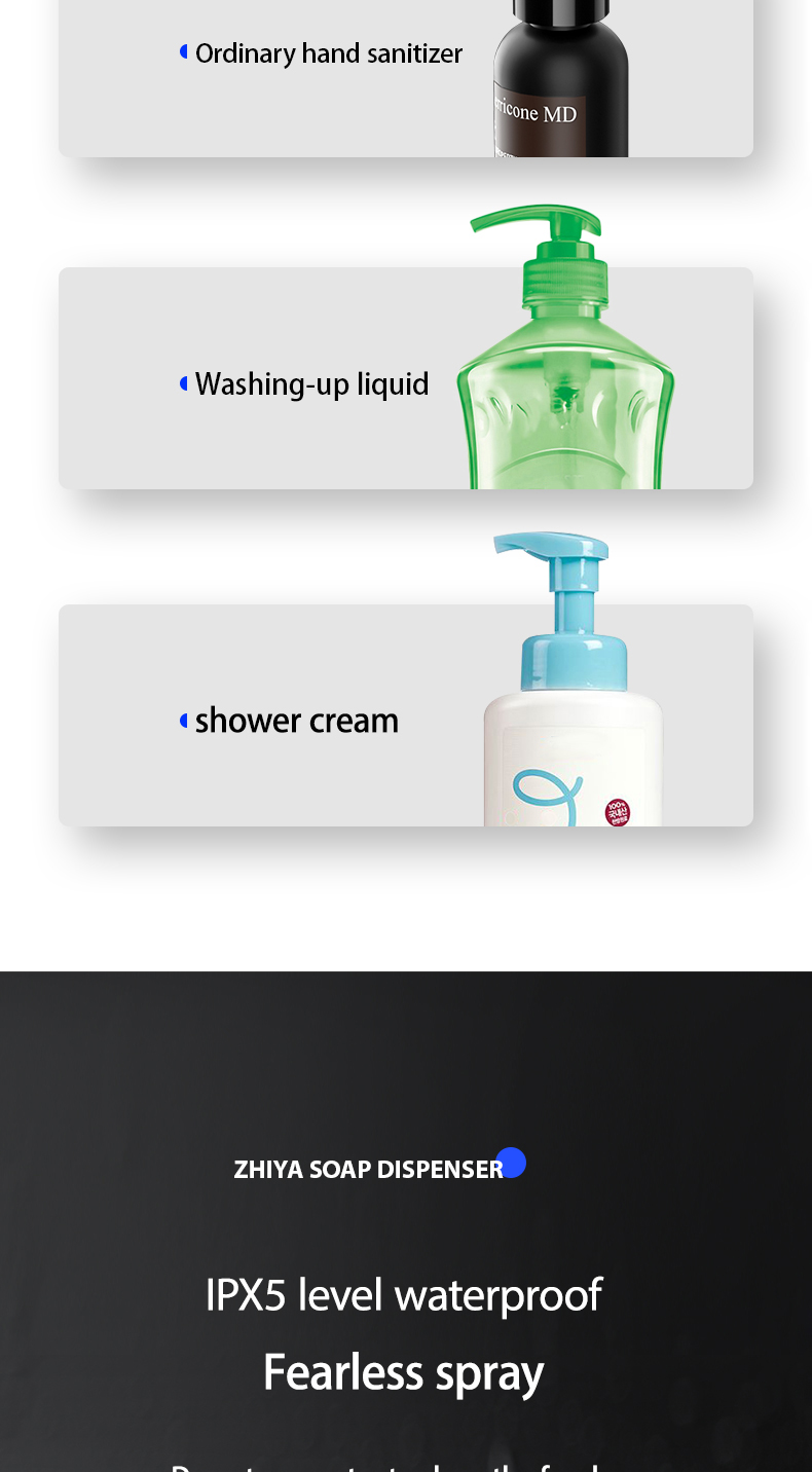 Smart Hand washing Foam machine Non-contact smart soap dispenser, hand ...